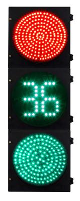 Cina CA 220V delle luci di segnalazione di traffico di Red Green 300mm LED con l'azionamento stabile in vendita