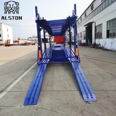 China 6-8 Position Car Carrier Trailer, Double Deck Vehicle Transport Semi-Trailer for sale