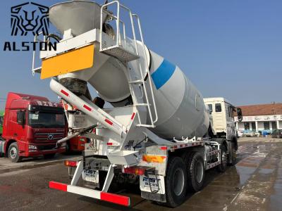 China Sinotruk Howo TX 8x4 Concrete Mixer Truck , Used Howo TX 340HP Mixer Truck for sale