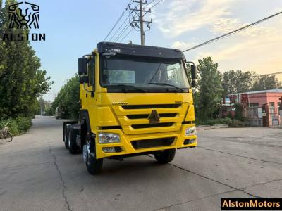 China Used Sinotruk Howo 6x4 Tractor Truck for Sale in Ghana | 380HP LHD 10 Wheeler Trailer Head Price for sale