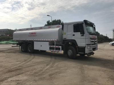 China 20000 Liters Diesel Fuel Tanker Truck , 6x4 Howo Fuel Tanker Truck for sale