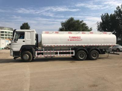 China 20000 Liters Diesel Fuel Tanker Truck , 6x4 Howo Fuel Tanker Truck for sale