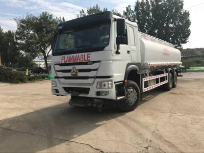 China 20000 Liters Diesel Fuel Tanker Truck , 6x4 Howo Fuel Tanker Truck for sale