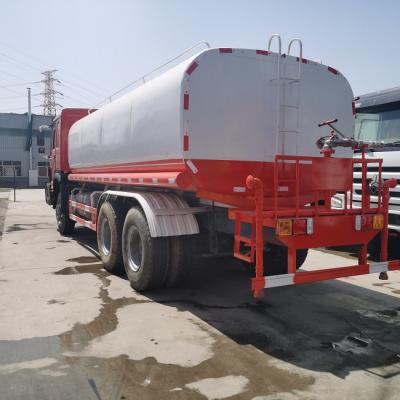 China 6x4 20M3 benutzte Wassertanker-LKW, benutzte Howo-Wasser Bowser-LKW zu verkaufen