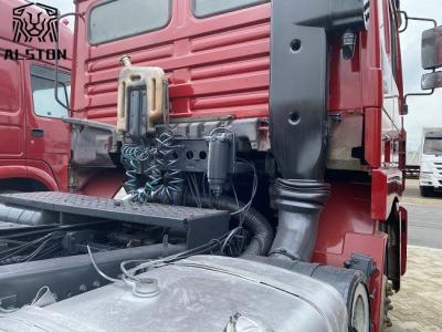 China Rode de Tractorvrachtwagen van Shacman F3000 6x4, de Gebruikte Vrachtwagens van de Tractoraanhangwagen Te koop