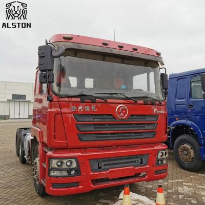China Rode de Tractorvrachtwagen van Shacman F3000 6x4, de Gebruikte Vrachtwagens van de Tractoraanhangwagen Te koop