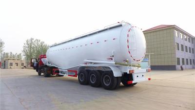 Cina Asse triplo 50 Ton Bulk Cement Trailer, rimorchio in serie dei semi del cemento in vendita