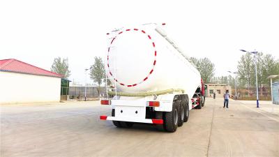 Cina Asse triplo 50 Ton Bulk Cement Trailer, rimorchio in serie dei semi del cemento in vendita