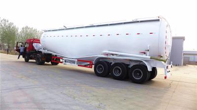 Cina Asse triplo 50 Ton Bulk Cement Trailer, rimorchio in serie dei semi del cemento in vendita