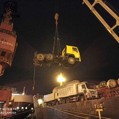 China Unidade diesel do trator do poder 6x4, caminhão do trator da mão de Howo segundo à venda