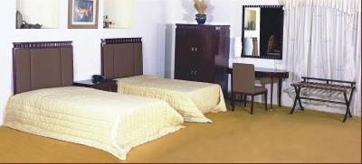 China Budget hotel interior fitout furniture Single Bed Headboard with Writing desk tableBO-B002 for sale