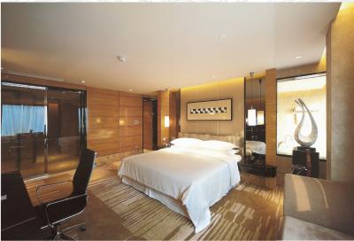 China Modern Hotel Bedroom Furniture Standard Guest Room Bed Loose headboard Wall panel SR-011 for sale