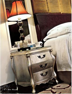 China Luxury Hotel Bedroom Room Furniture,Nightstand,Side Table,SR-026 for sale