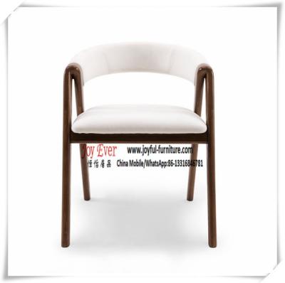 China Hotel Banquete Seating chair Classical design by Ash wood and White PU leather cushion for sale