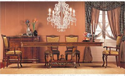 China Luxury Villa/European Classical Furniture,Wood Dining Table,Cabinet,VS-002 for sale