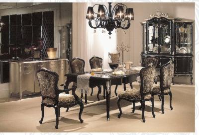 China Luxury Villa/European Antique Dining Table,Wood Chair,Cabinet,VS-006 for sale