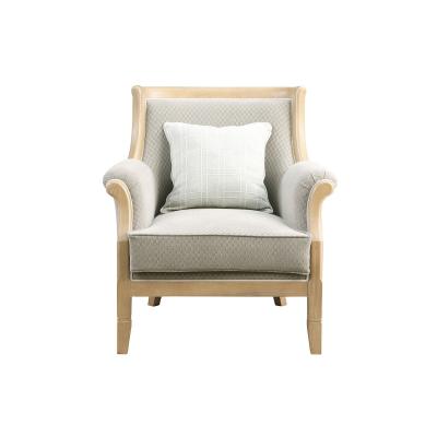 China Oak wood fabric sofa for Hotel restaurant lobby Dining room use from high quality shenzhen furniture factory for sale