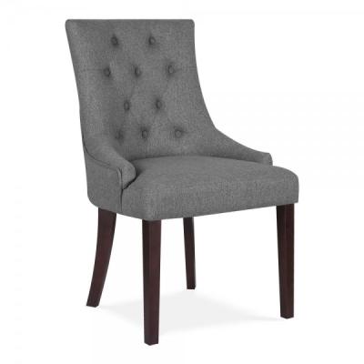 China Classic design of fabric upholstered dining chair used for hotel rooms for sale