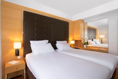 China Botswana hotel inner design furniture by laminate wood headboard bed with side table and Writing desk table set for sale