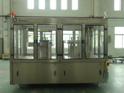 China PLC Hot Juice Filling Machine , 380V Soda And Soft Drink Making Machine for sale