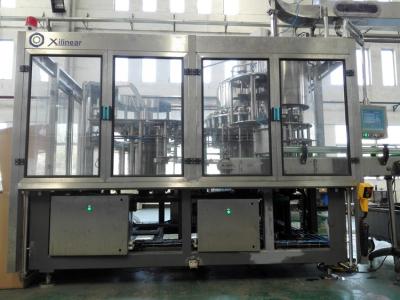 China Complete Bottled Water Production Lines , Carbonated Beverage Filling Machine for sale