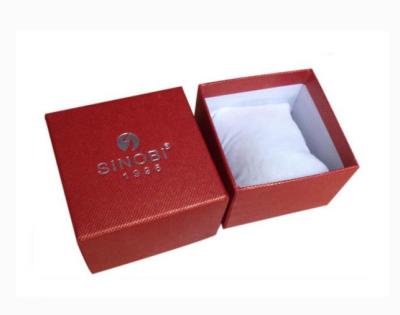 China Pink Color Printing Paper Gift Box Environment Friendly With Silk Ribbon for sale