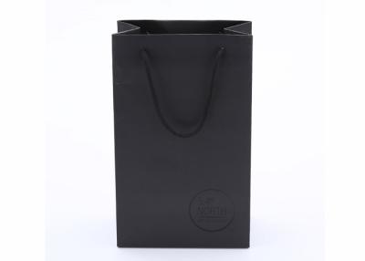 China Matte Colored 250gsm Paper Shopping Bags / Christmas Gift Bags for sale