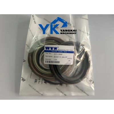 중국 31Y1-28960 BOOM 실린더 씰 키트 현대 R210LC-9 굴삭기 부품 판매용