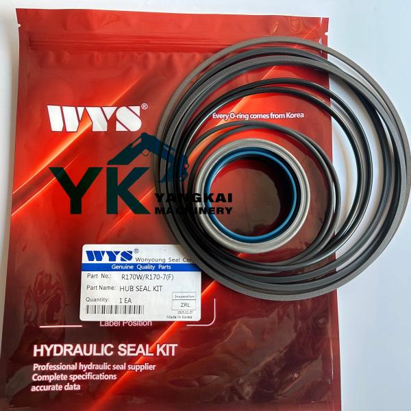 Quality R170W/R170-7(F) HUB SEAL KIT SUITABLE FOR MEDIUM-SIZED EXCAVATORS  EC140 EC140B ECR140 for sale