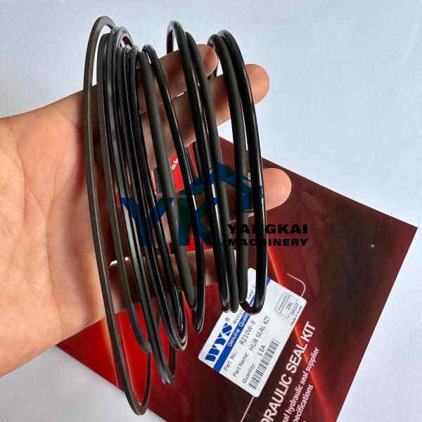 Quality WYS OEM R210W-9 HUB SEAL KIT DOUBLE LIP SEAL FOR 21-TON EXCAVATOR PARTS for sale