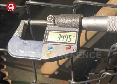 Cina Un collegamento a catena Mesh Fence Galvanized Wire Security di 9 calibri in vendita
