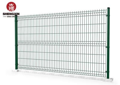 Cina Il PVC ha ricoperto il recinto di filo metallico 3d Bending Curved Panel progetta per i giardini in vendita