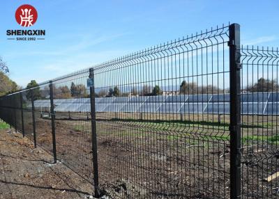 China Il giardino 3d di colore RAL7016 ha saldato la posta quadrata 1.83m di Mesh Fencing 1.63m for sale