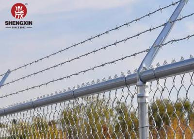 Cina cavo Mesh Roll Diamond Fence Mesh del ciclone galvanizzato 60x60mm per il campo da giuoco in vendita
