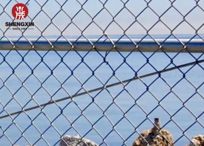 China cavo Mesh Roll Diamond Fence Mesh del ciclone galvanizzato 60x60mm per il campo da giuoco for sale