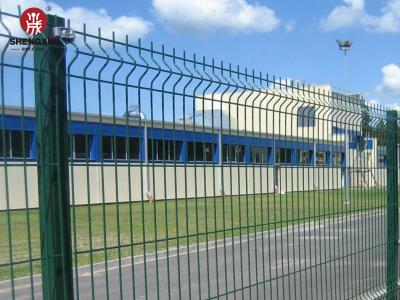 China Openluchtpvc bedekte 3D Comités van Draadmesh fence welded garden fence 1.03m met een laag 1.23m Te koop