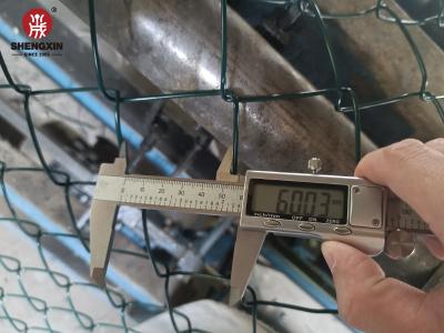 Cina zinco di 1.2m che ricopre la rete metallica galvanizzata di Mesh Fence In Rolls Diagonal del collegamento a catena in vendita