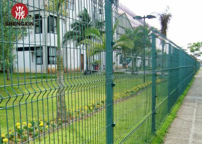 China 3d Curvy galvaniseerde Gelaste Draad Mesh Fence Triangle Te koop