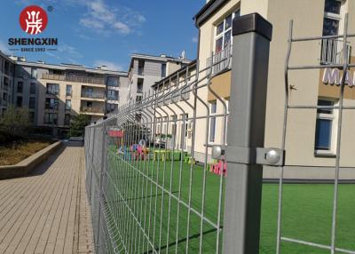 China Recinzione in rete saldata con rivestimento a polvere sostenibile. Piegatura 3d for sale