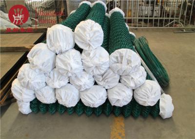 Cina Il recinto rivestito Steel Wire Fence del collegamento a catena del vinile antiruggine riveste per la corte in vendita