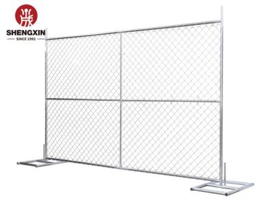 Cina Il PVC di Diamond Mesh ha ricoperto il recinto temporaneo For Building Site del collegamento a catena in vendita