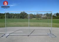 China 50x50mm Chain Link Temporary Fence for sale