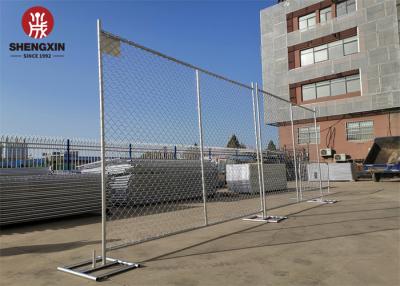 Cina Recinto temporaneo Movable Hot Dipped del collegamento a catena della costruzione 2.4m in vendita