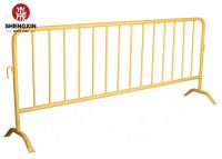 China Welded Galvanized Crowd Control Barrier for sale