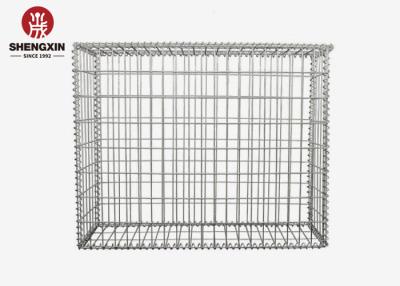 Cina I canestri galvanizzati della parete del gabbione di 2*1*1m 3.0mm fissano Mesh Fence Box in vendita