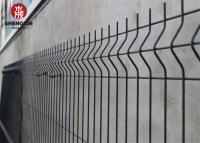 China 50×200mm 3d Wire Fence Welded Rectangle Post for sale