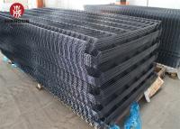 China Triangular Bending High Security 3d 1.23M Welded Wire Mesh Fence for sale
