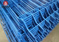 China RAL 5005 3D Wire Fence for sale