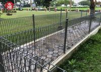 China Triangle Bending BRC Mesh Fence for sale