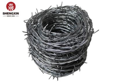 China Resistenza di usura della bobina del filo spinato galvanizzata 150m di prestazione di protezione for sale
